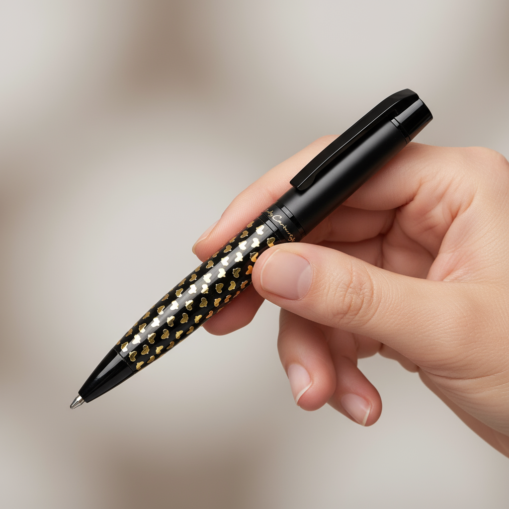 Afrique Dusk Gold ball pen with black ink - Andy Cartwright LAST FEW I