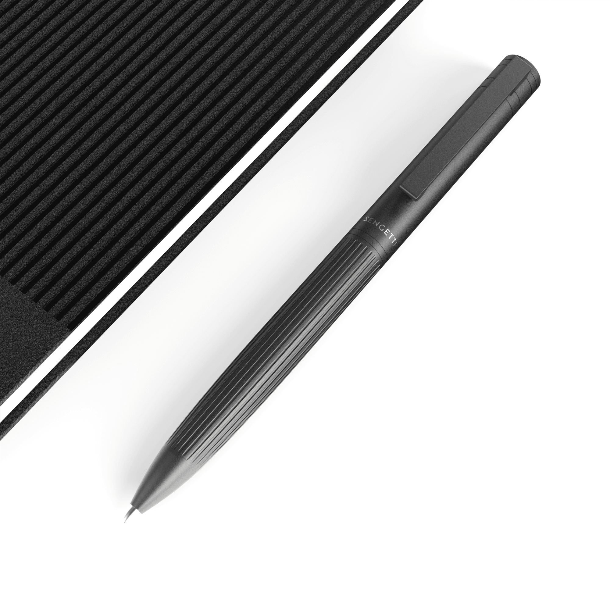 Sengetti Ribbed Pen and Notebook Gift set by Andy Cartwright